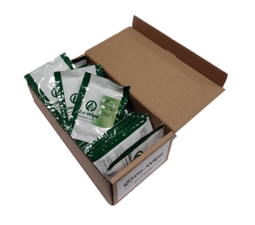 De-Wipe Decontamination Biodegradable Wipes Bx(20) - Thompsons E Parts