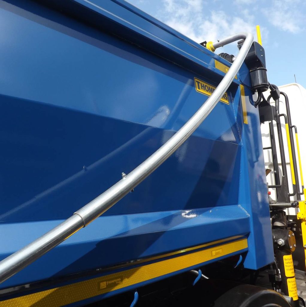 Covermaster (Tipper) Upper curved arm O/S (Drivers side) - Thompsons E ...