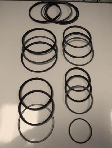 Edbro Seal & Bearing Ring kit CS17 / 5 stage cylinder - Thompsons E Parts