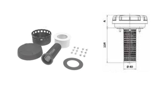 Edbro AF97 Filler cap /Breather Assembly - Thompsons E Parts