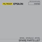 Epsilon M105L, M125L, M135L-Series Crane Parts List - Thompsons E Parts