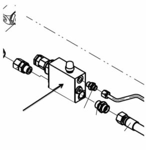 M Series Palfinger Epsilon Load Holding Valve (THIS IS FOR A M125LC68 ...
