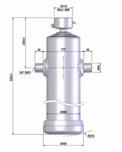 BINOTTO UNDER FLOOR TRUNION BRACKETS FOR RAM - Thompsons E Parts