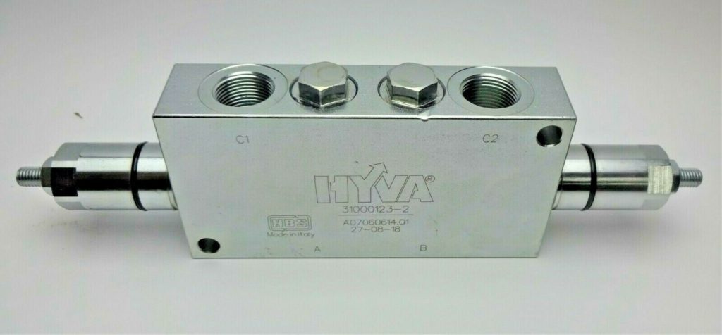 Hyva Lift hooklift Balance Valve 3/4" - Thompsons E Parts