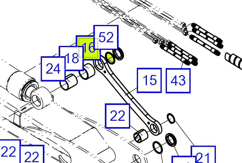 Palfinger Epsilon E-Series Distance Ring - Thompsons E Parts