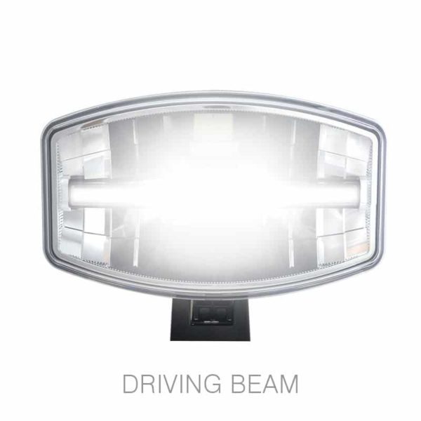 LED Oval LED Driving Lamp with Integrated Front Position Lamp ...