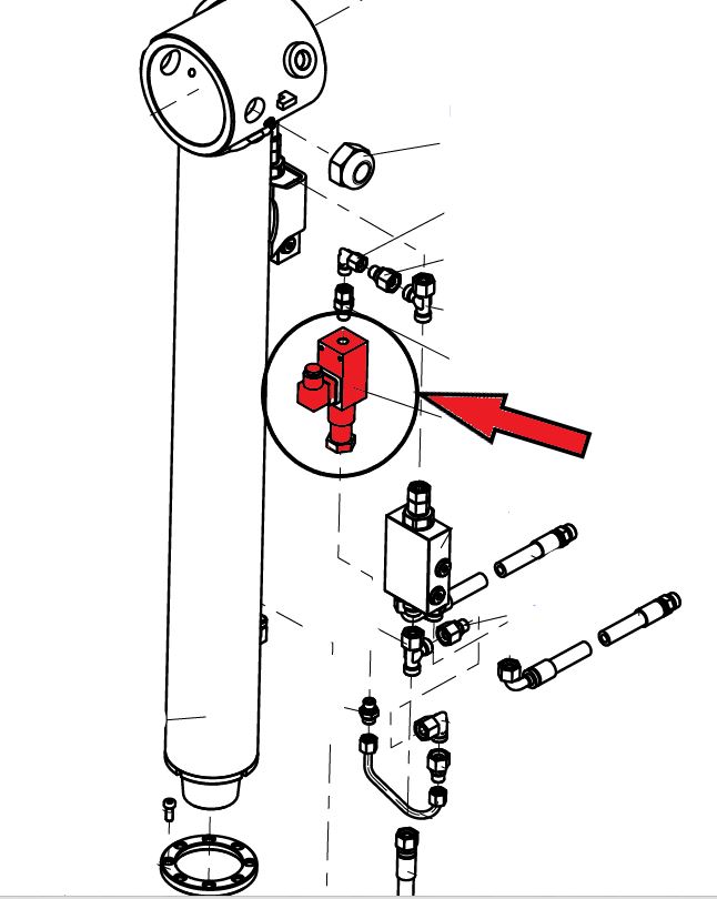 Palfinger Epsilon M125 Classic Leg Sensor -Valve Pressure Switch ...