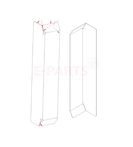 MAN Side Protection N/S Front End Rails - Thompsons E Parts