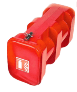 9Kg Red TOP Loading Plastic Fire Extinguisher Box - Thompsons E Parts