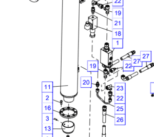 Palfinger Hydraulic Crane Parts | Spare Parts | Thompsons E Parts