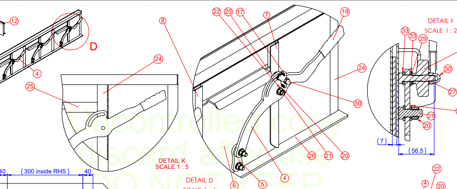 Thompsons Body Tailgate/Chute Rubber For Handle - Thompsons E Parts