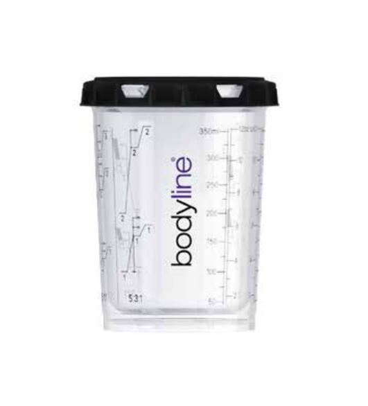 Bodyline PCS Outer Cup With Collar 650ml (Pk2)