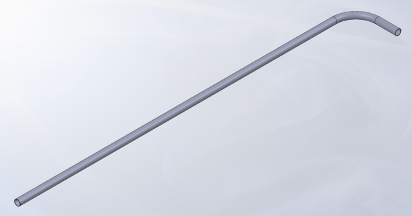 Tipper 9000 Sheeting System Arm UPPER (Round-Straight) - Thompsons E Parts