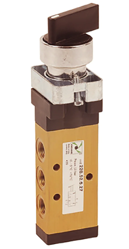 G1/8 5/2 Techno Selector Switch Valve 2 Position - Thompsons E Parts