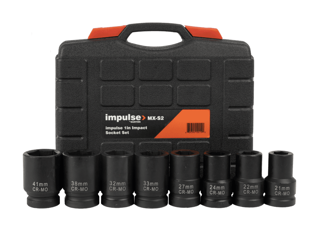 Martins Impulse 1" Impact Socket Set - Thompsons E Parts